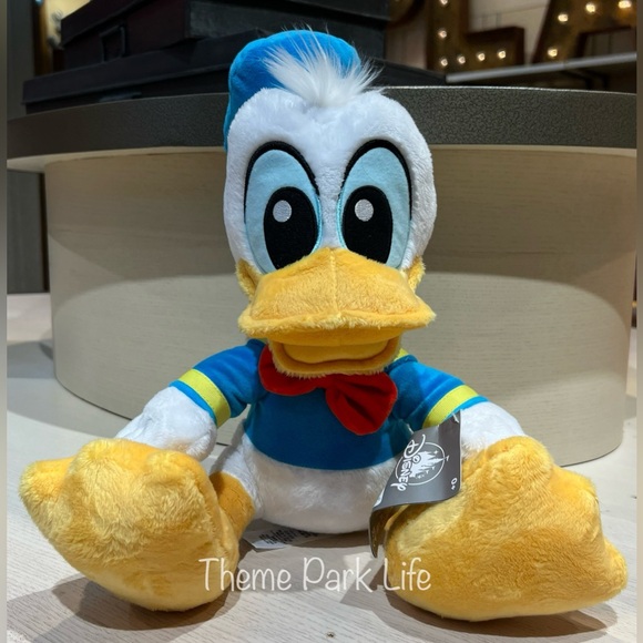Disney | Toys | Disney Parks Donald Duck Big Feet Plush Toy New | Poshmark